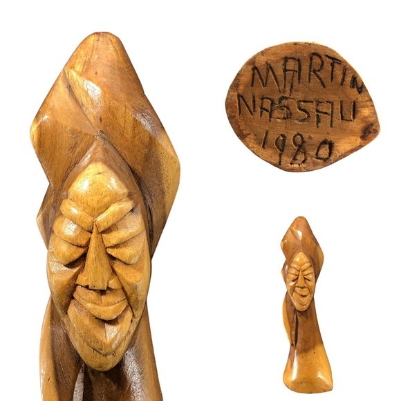 Martin Nassau | Art | 98 Bahamian Mans Head Rastafarian By Martin ...